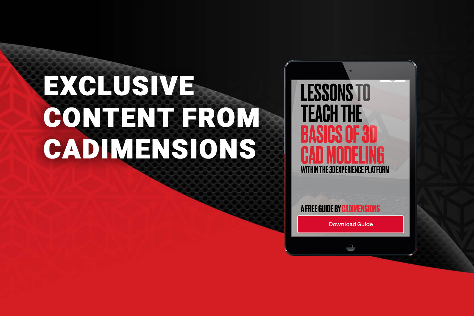 Teach The Basics Of 3D CAD Modeling | CADimensions